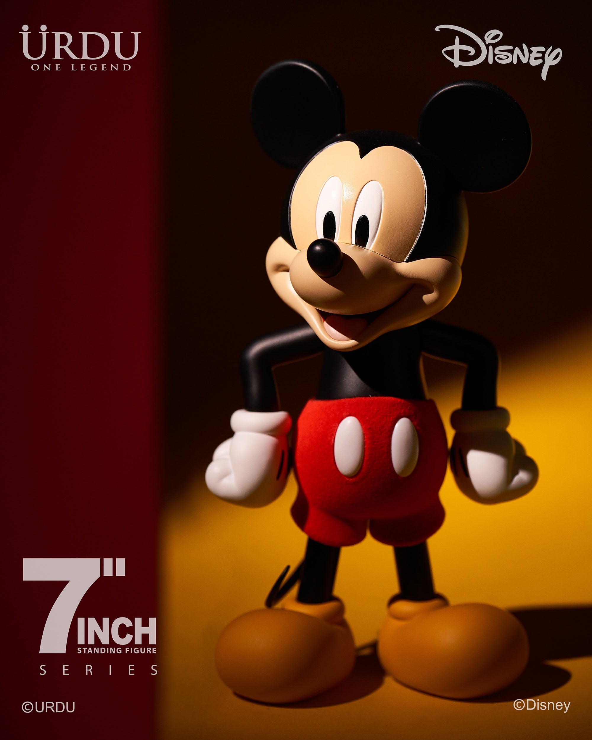 URDU / Disney 7 Inch Standing Figure - Mickey Mouse – URDUHK