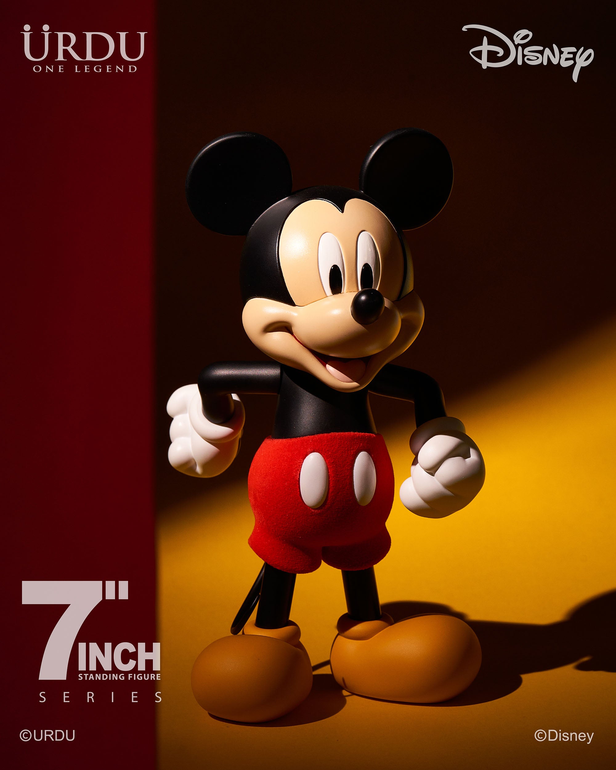 URDU / Disney 7 Inch Standing Figure - Mickey Mouse – URDUHK