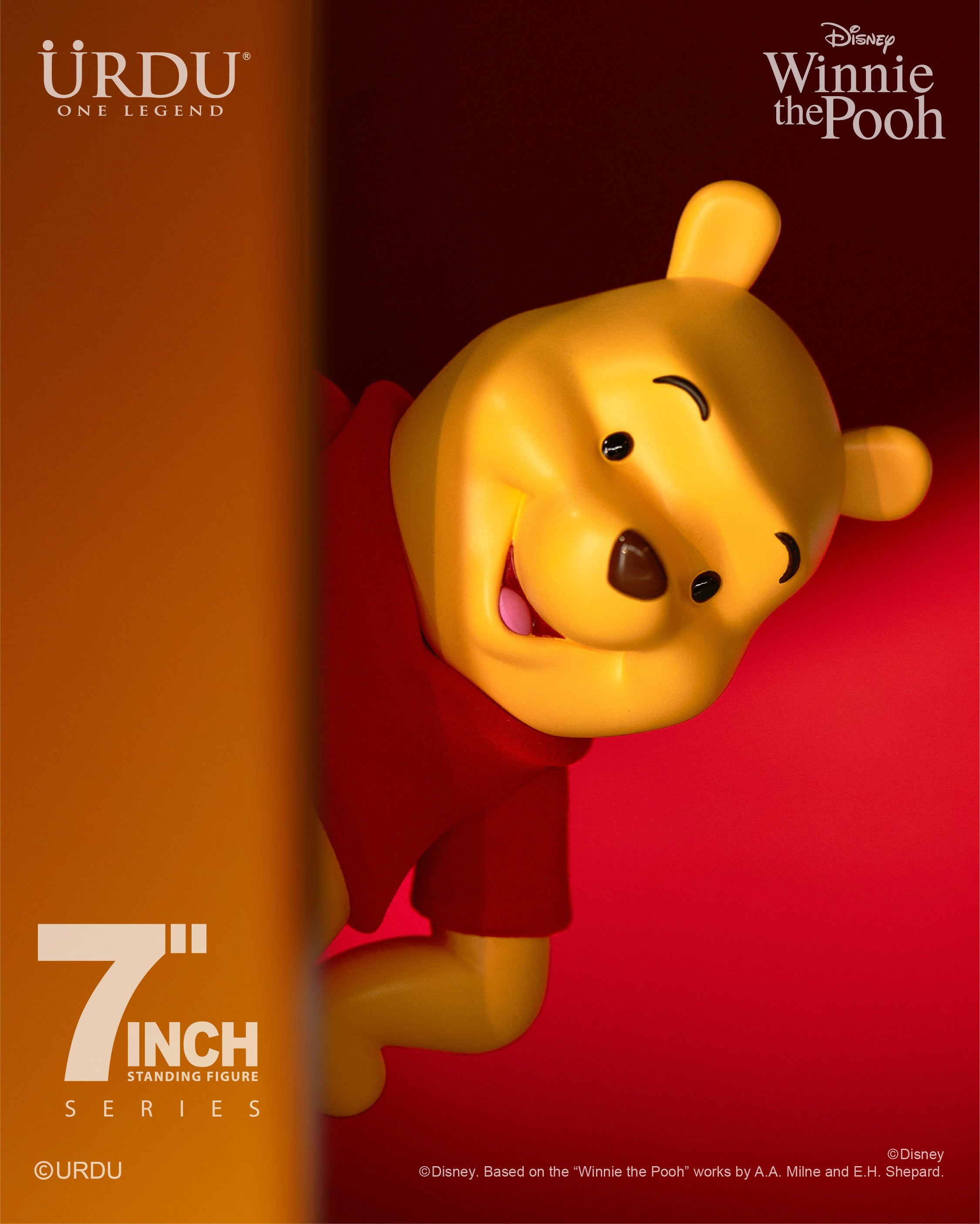 URDU / Disney 7 Inch Standing Figure - Winnie the Pooh – URDUHK
